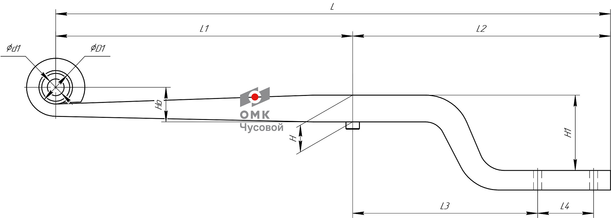 Полурессора для ROR 21222247 1 лист